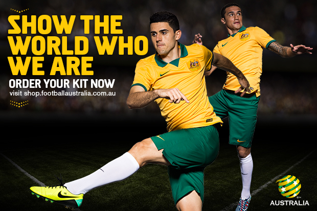 2014 Socceroos Team Kit revealed | Socceroos